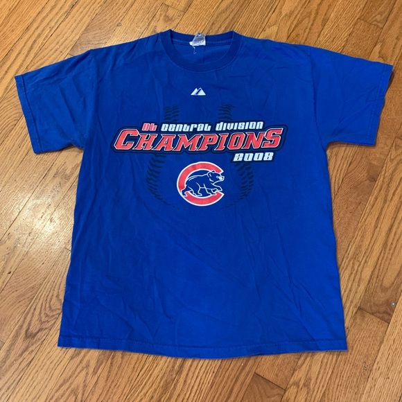 Majestic | Shirts | 208 Chicago Cubs Division Champions Shirt | Poshmark